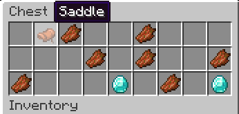 How to make a saddle in Java 1.16.4 | Radu Boldis